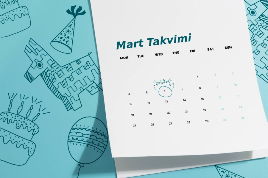 Mart Ayı Özel Günler Takvimi 2025
